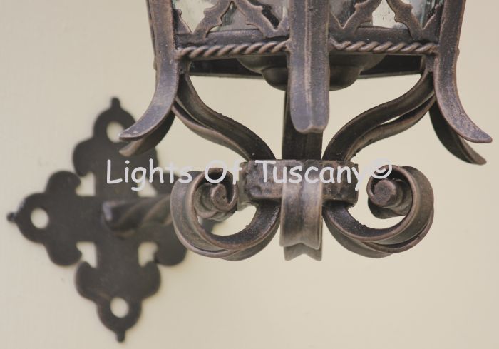 Lights of Tuscany 7181-3 Tuscan - Mediterranean Style Outdoor Wall Light