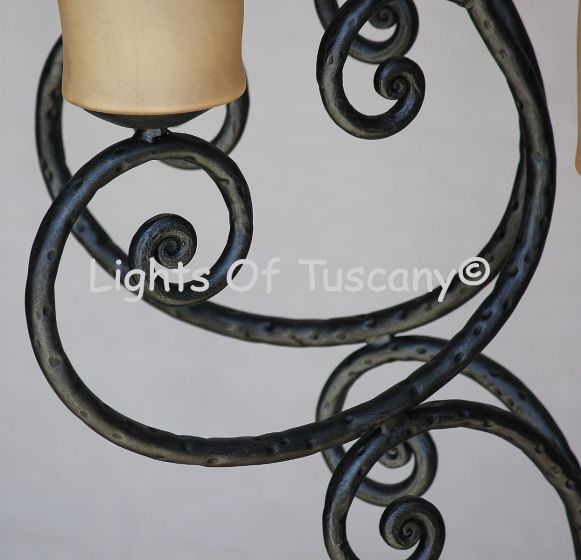 Lights of Tuscany 1614-6 Rustic Tuscan Style Chandelier