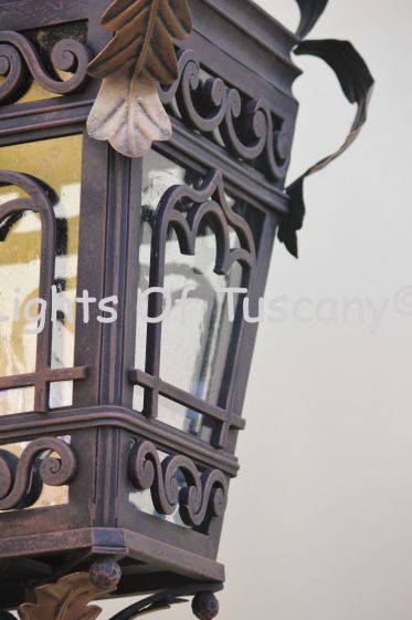 Lights of Tuscany 7217-4 Tuscan / Mediterranean Style Outdoor Iron Wall ...