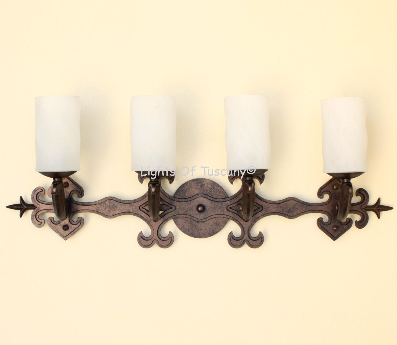 Lights of Tuscany 5542-4 Spanish Bathroom Vanity Light