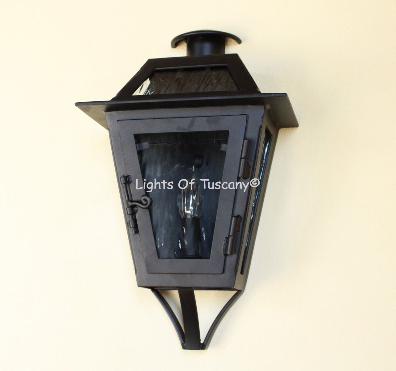 Lights of Tuscany 6927-1 Heavy Duty Transitional Colonial Wrought Iron ...