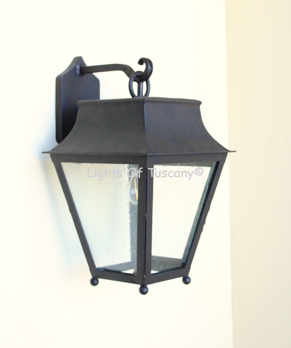 Lights of Tuscany 7495-1 New England Colonial Style Heavy Duty Iron ...
