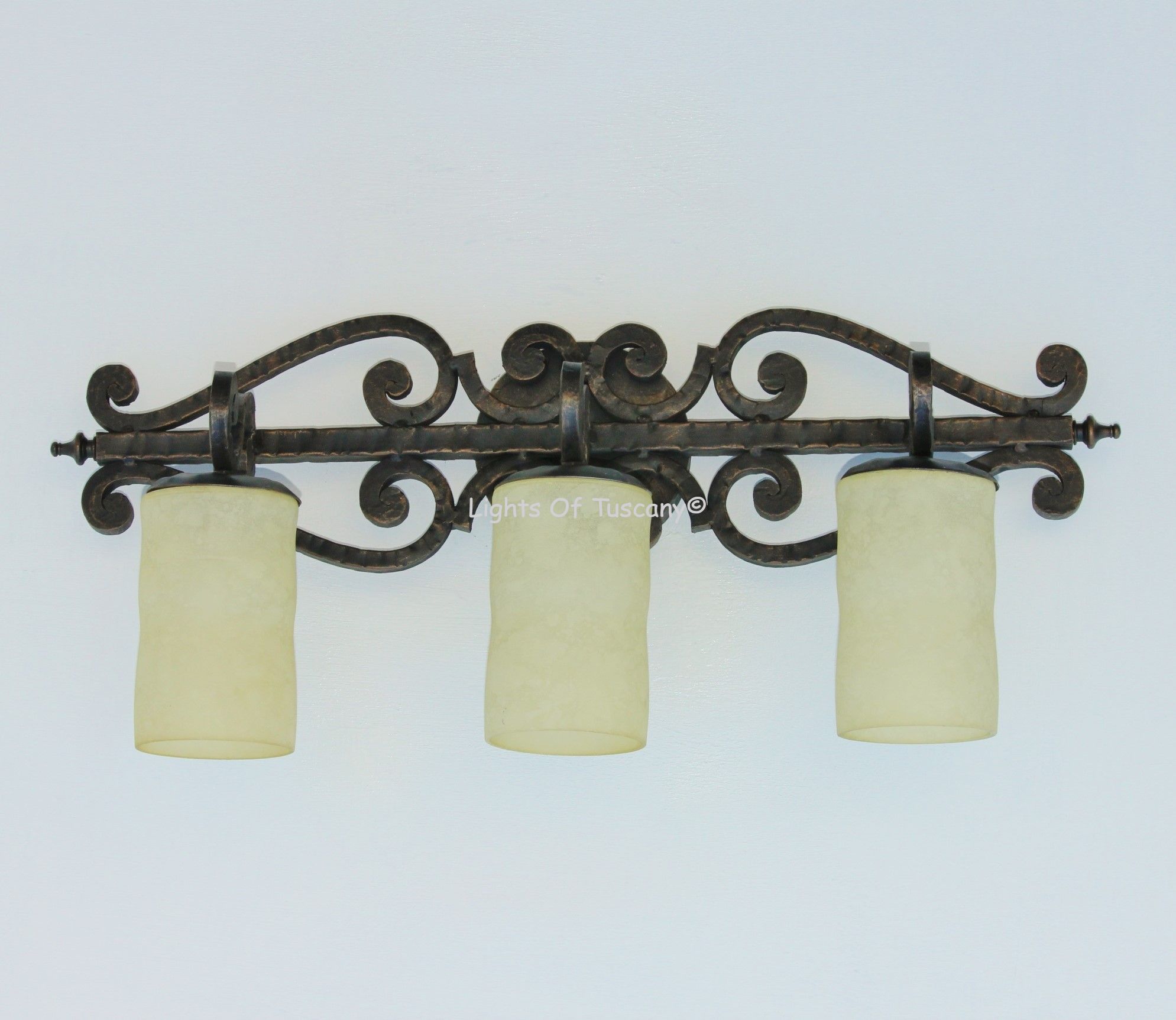 Lights of Tuscany 5510-3 Spanish Mediterranean Style Wrought Iron 3 ...