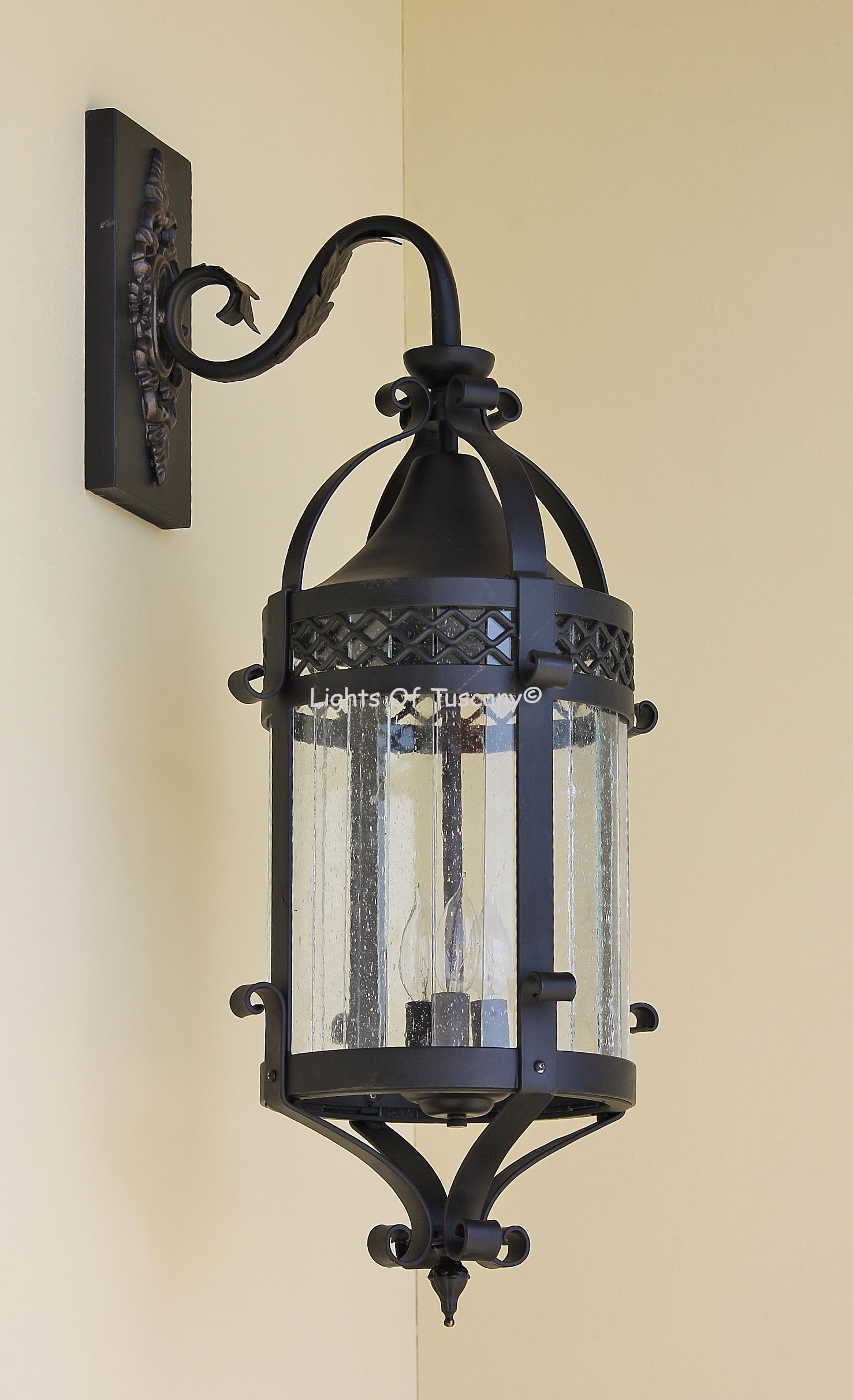 Lights of Tuscany 7187-3 Tuscan Style Hanging Outdoor Wall Lantern