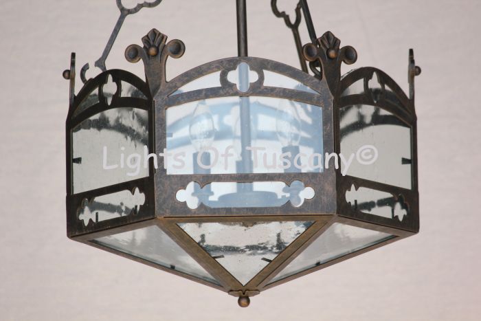Lights of Tuscany Gothic medieval style ceiling light